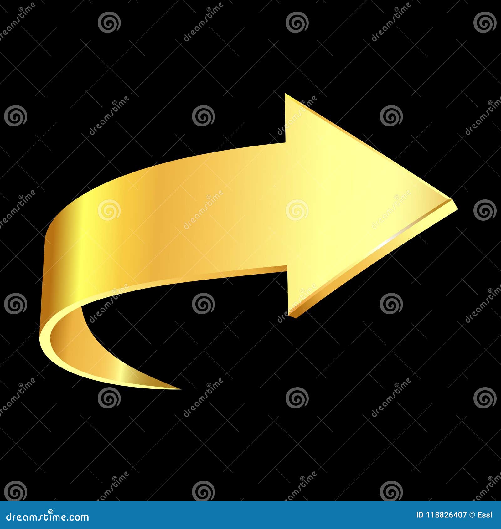 Gold Arrow Stock Illustrations – 40,452 Gold Arrow Stock Illustrations ...