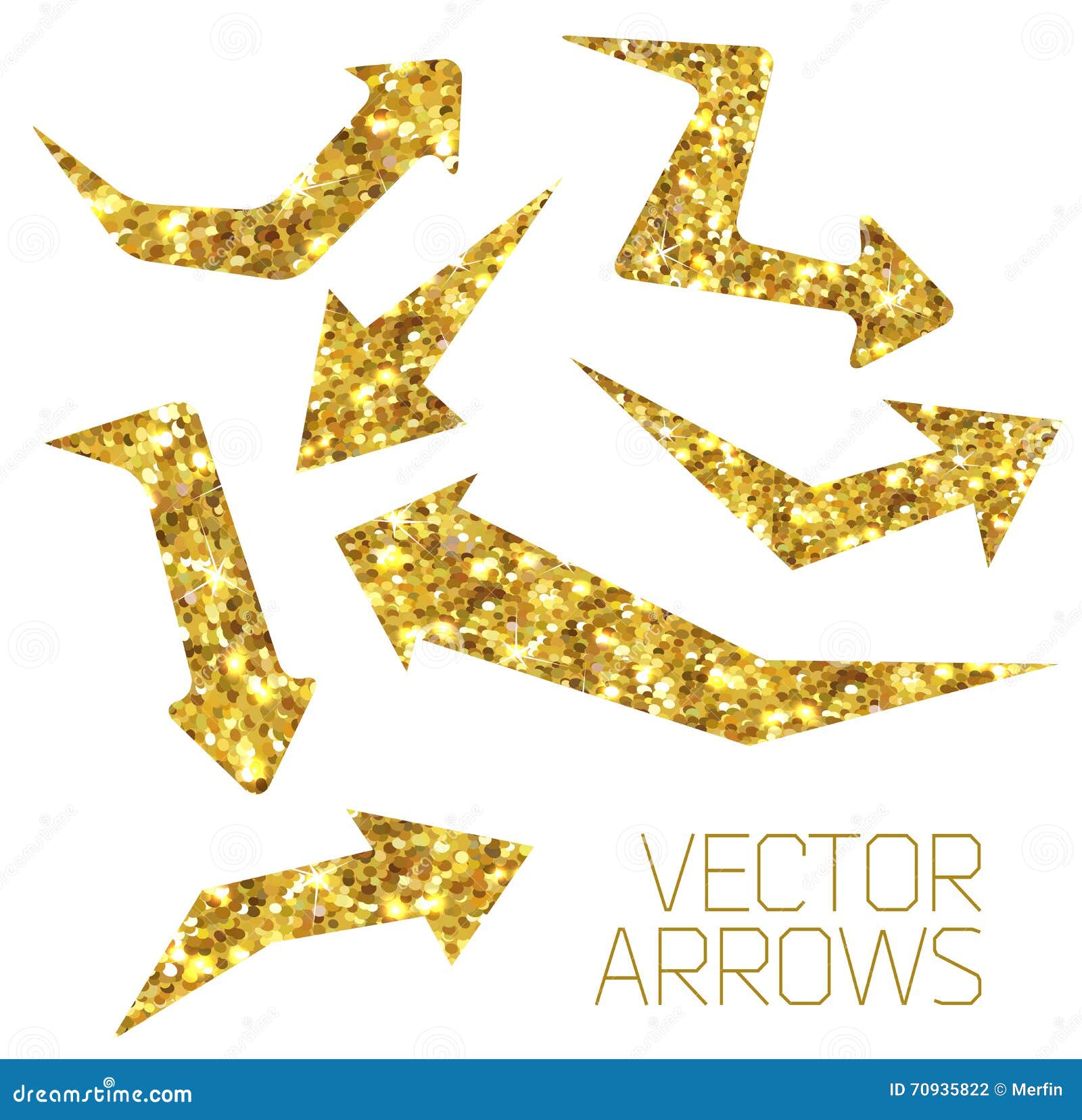 Gold arrow icon stock photo. Image of application, logo - 70935822