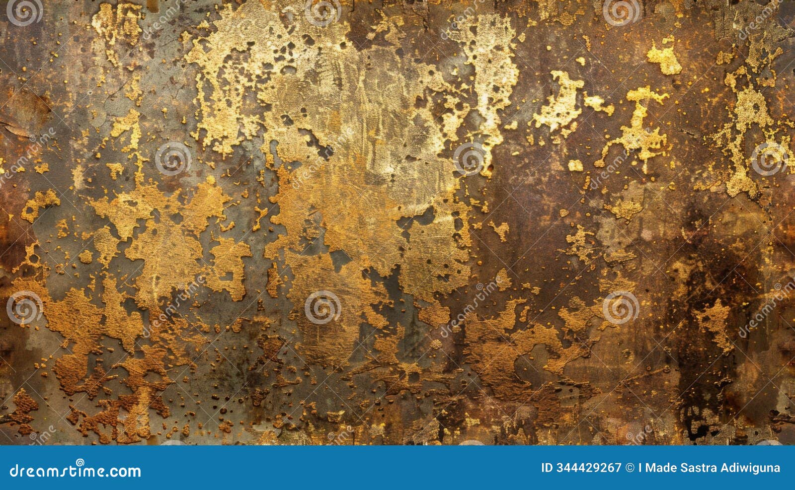 Gold Artifact Texture on Museum Gallery Background AI Image Stock ...