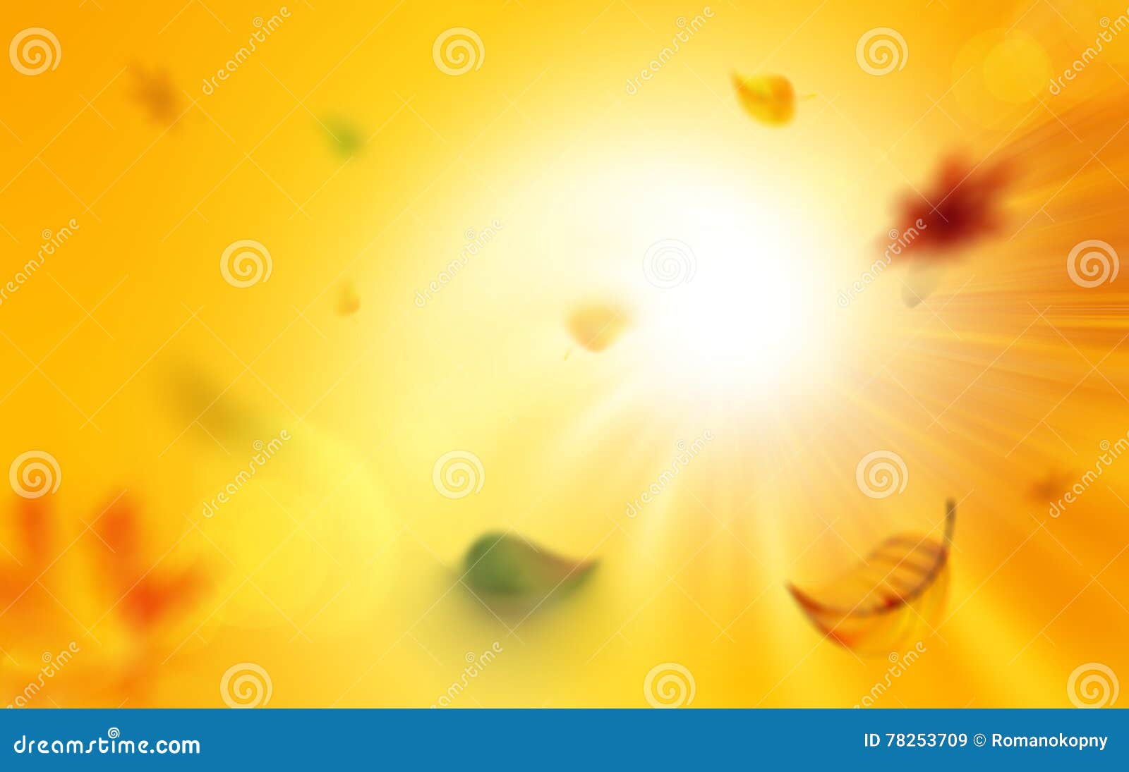 Gold autumn background stock illustration. Illustration of concept ...