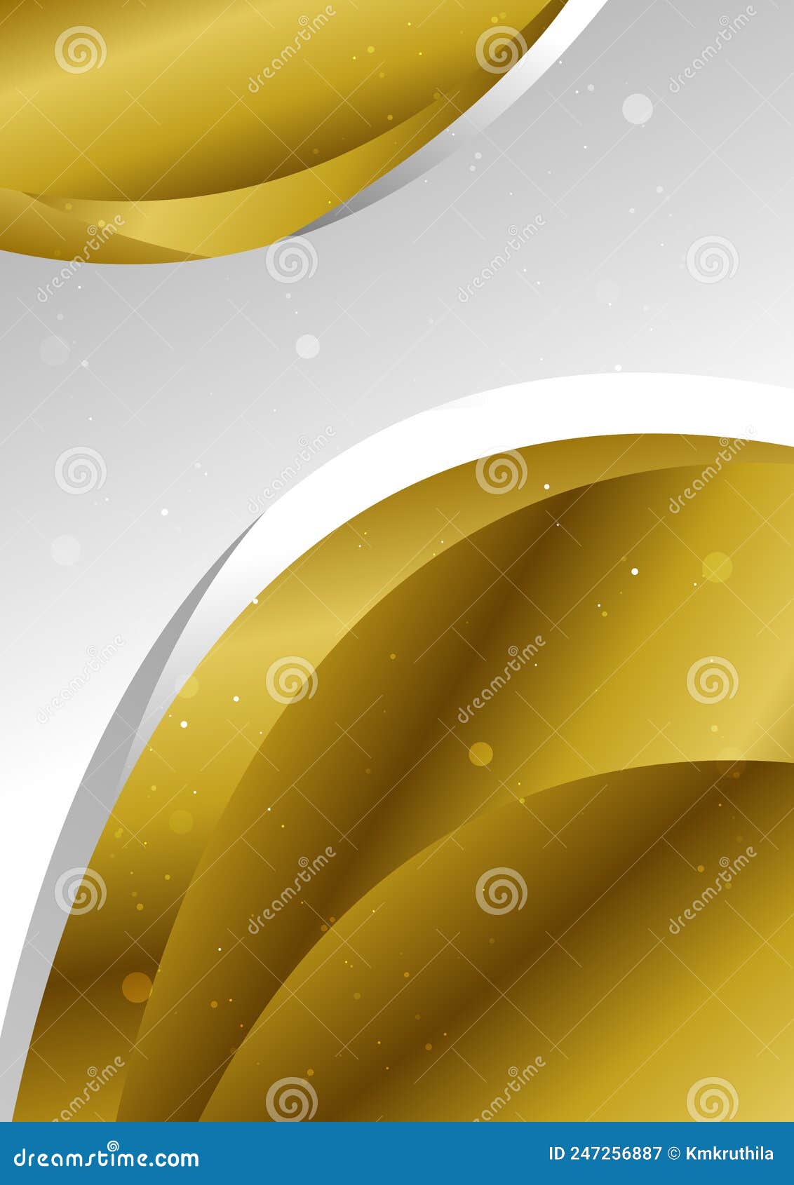 Gold Background Design Template Stock Illustration - Illustration of ...