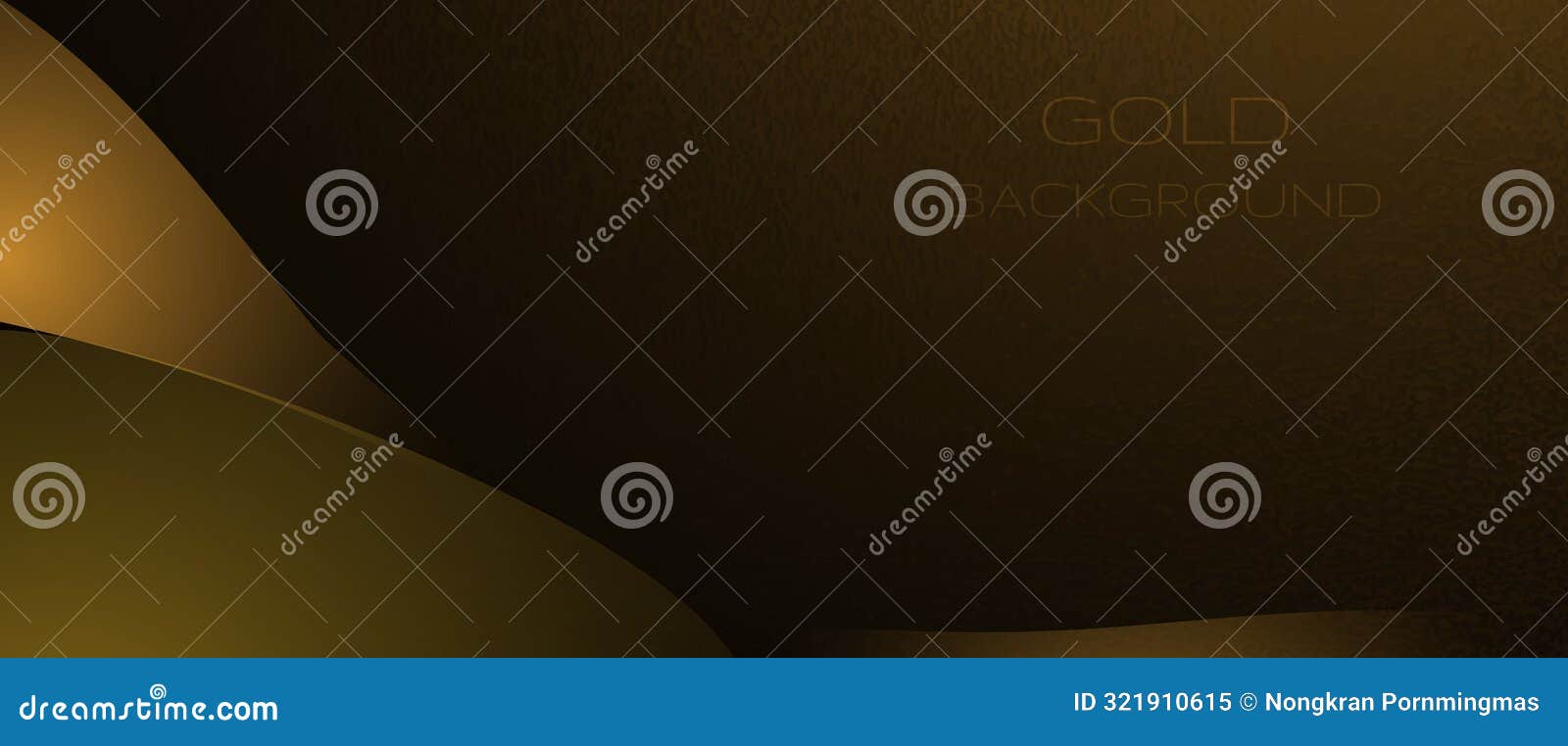 Abstract Light Gold Effect, Flow Line, Motion Pattern and Golden ...