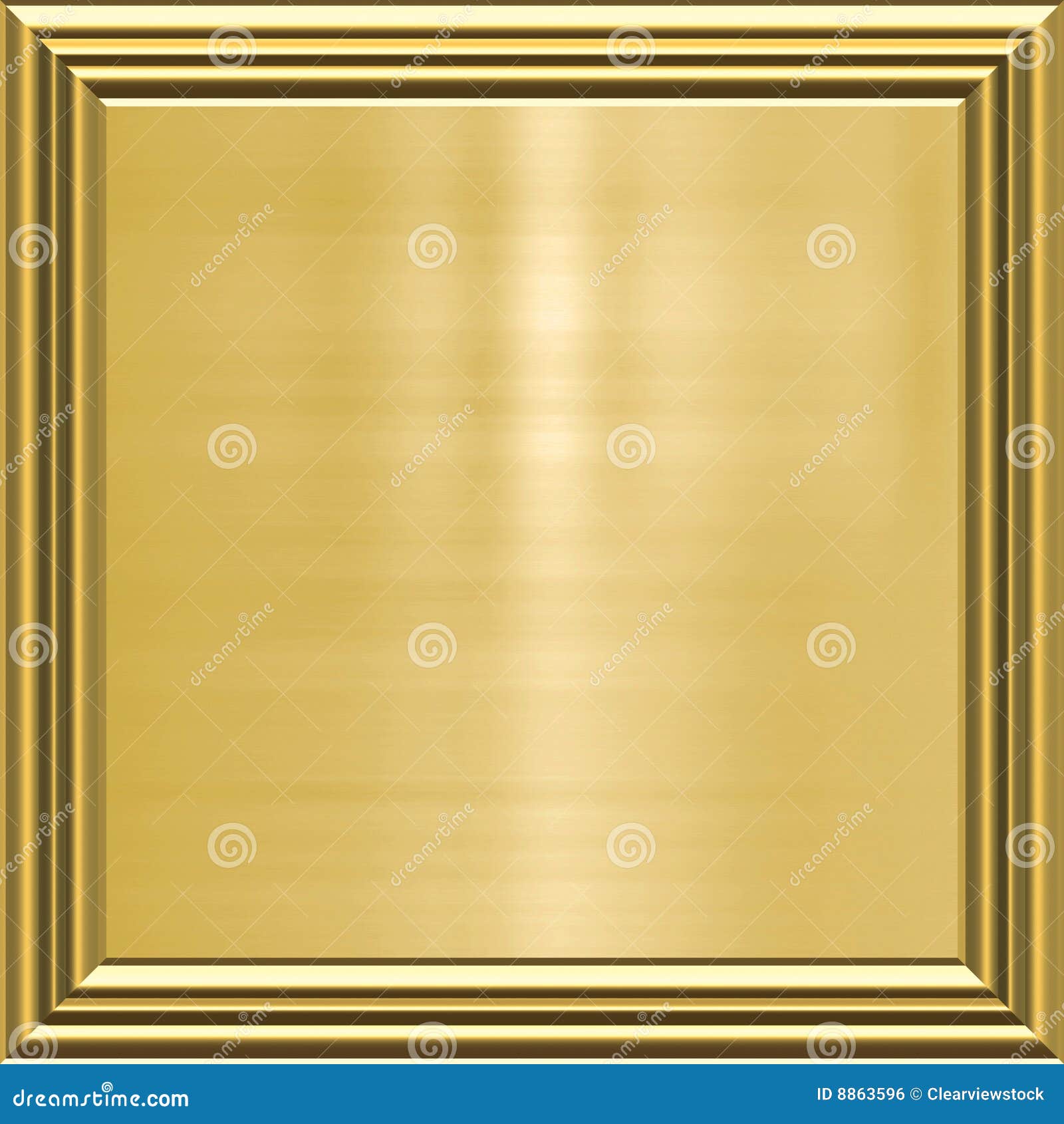 Gold background in frame stock vector. Illustration of framed - 8863596
