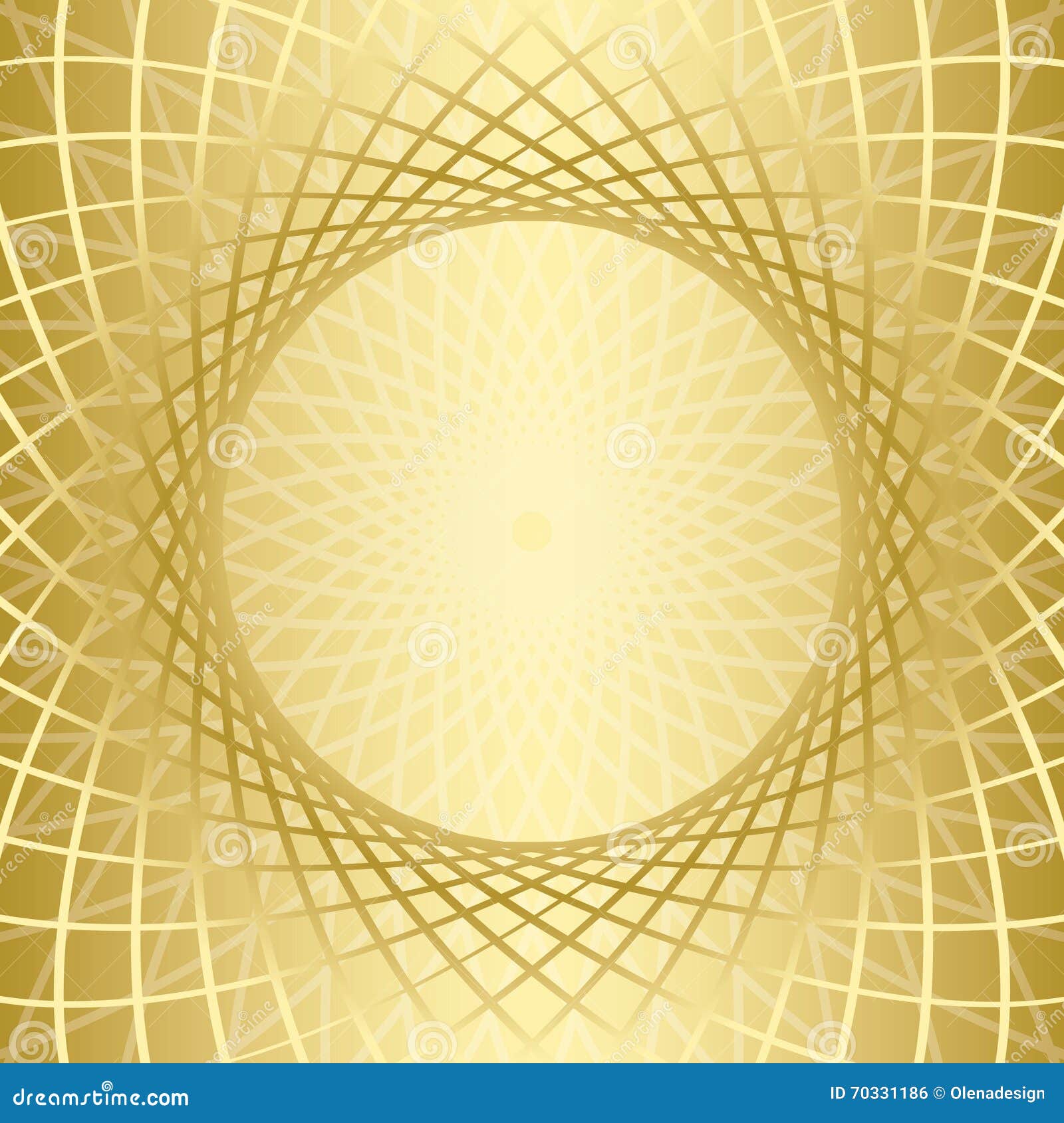 Gold Vector Background with Golden Grid Stock Vector - Illustration of ...