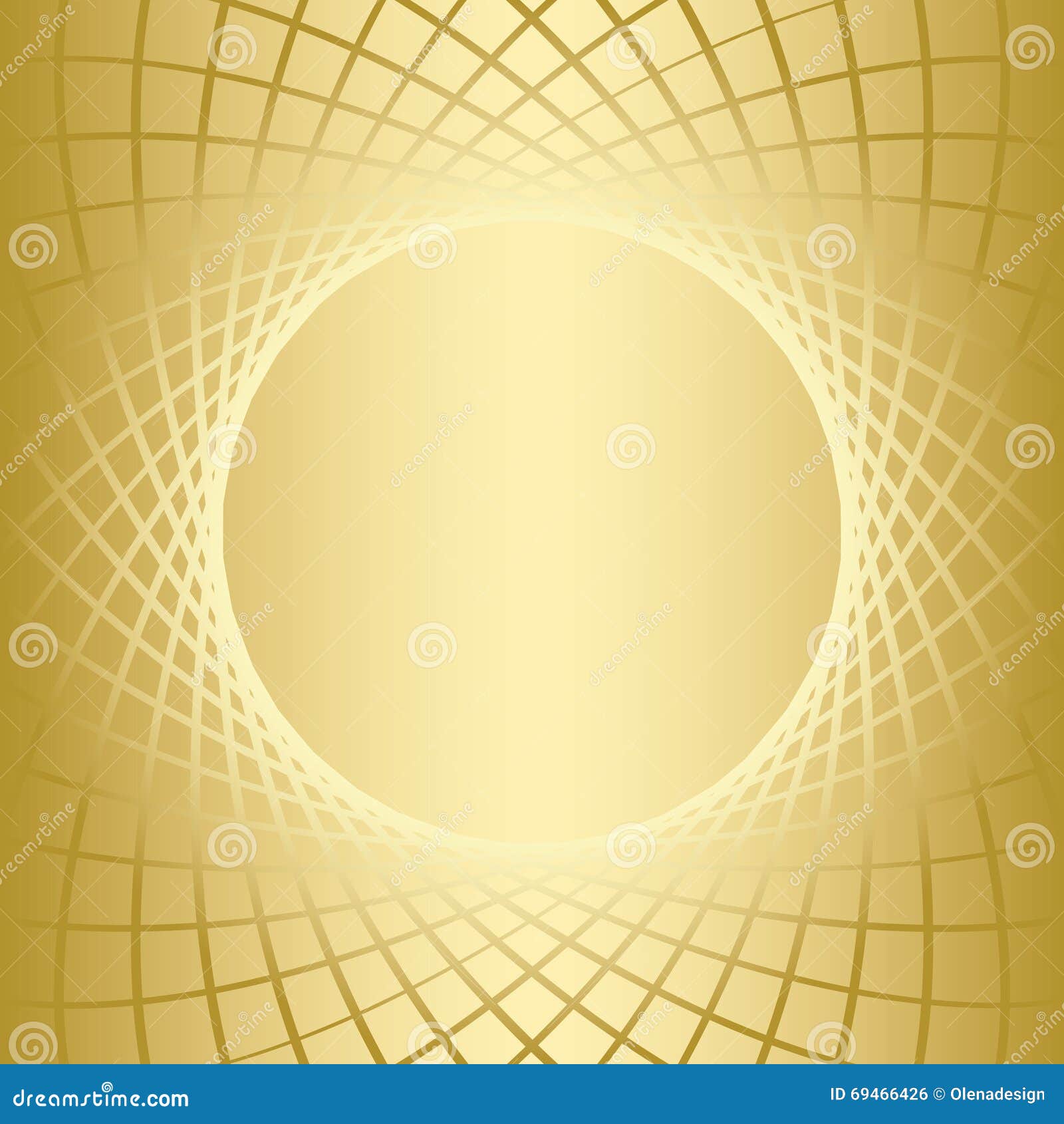 Gold Background With Golden Round Grid - Vector Stock Vector - Image ...