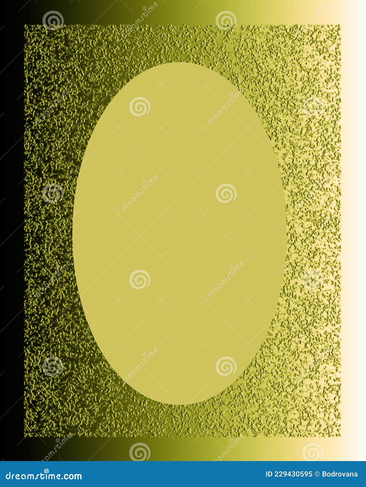 Gold Background with Place for Text in Oval Shape. Stock Image - Image ...