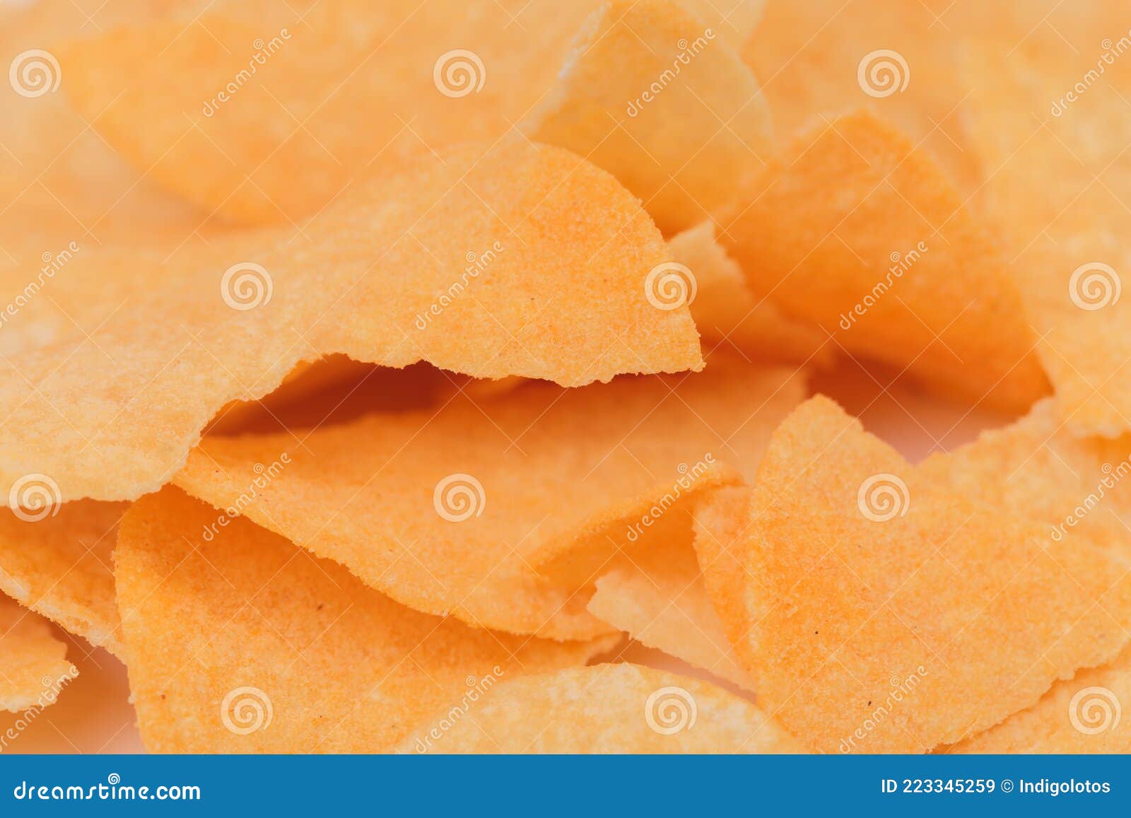Gold Background from Potato Chips Stock Image - Image of chip, crisps ...