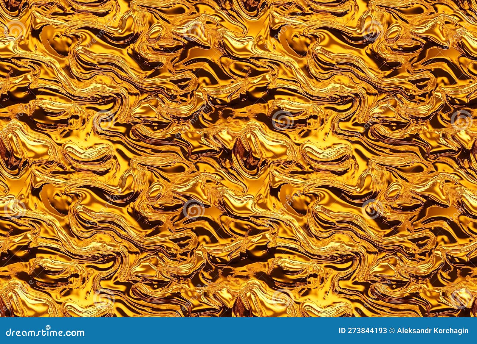 Gold Background with Seamless Shiny Golden Texture with Glossy Pattern ...