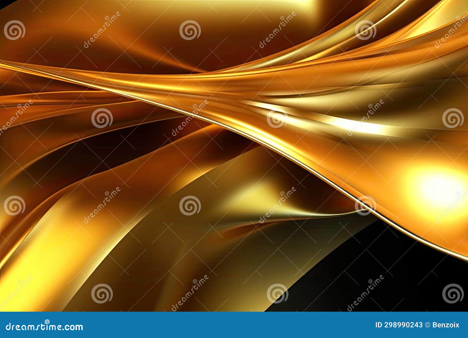 Gold Background or Texture and Gradients Shadow. AI Generative. Stock ...