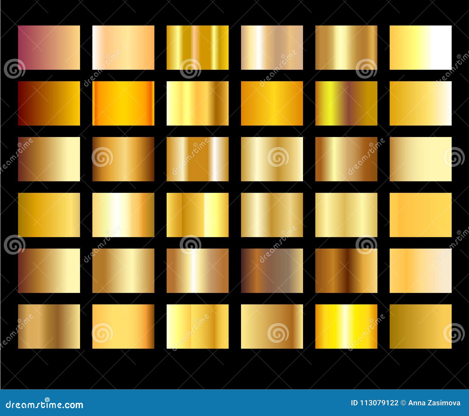 Gold Background Texture Vector Icon Seamless Pattern. Light, Realistic ...