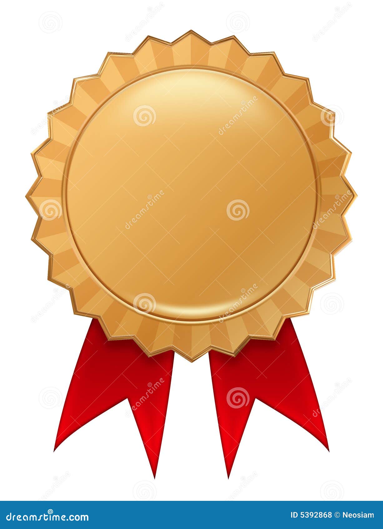 Gold badge stock illustration. Illustration of plaque - 5392868