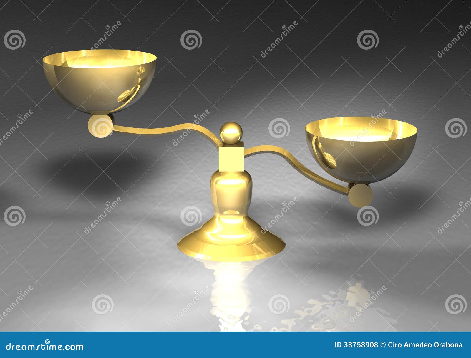 Gold balance stock illustration. Illustration of fashioned - 38758908