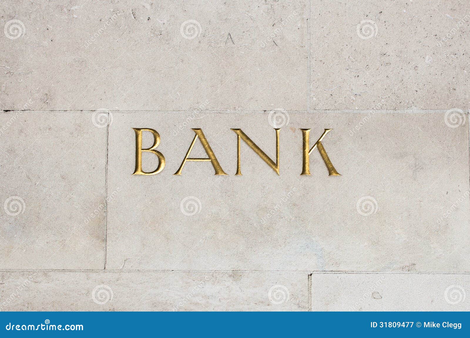 Gold bank sign stock image. Image of indent, sign, bank - 31809477