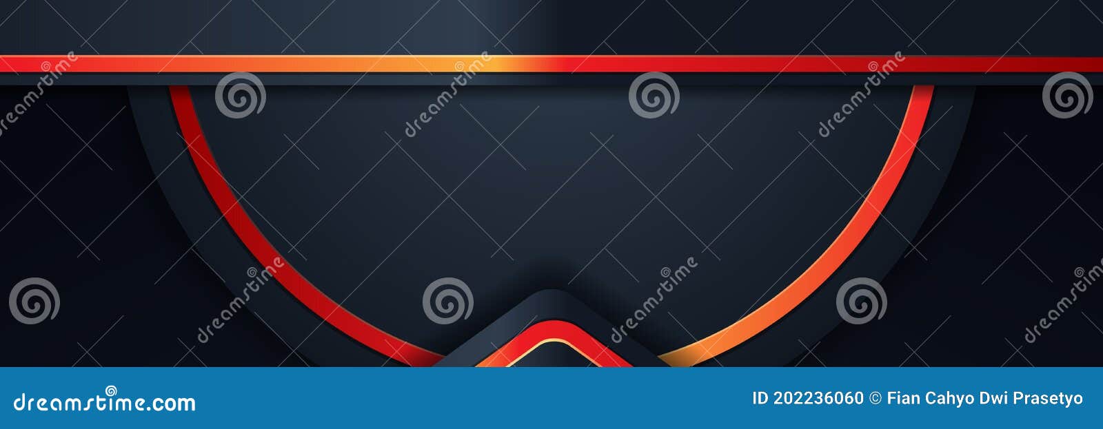 Gold Banner Abstract Vector Background Board for Text and Message ...