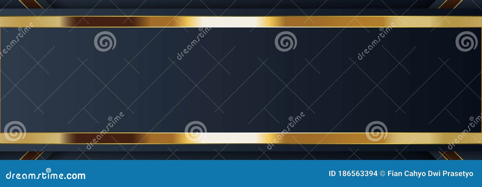Gold Banner Design with Minimalist Modern Style Gold Luxury Stock ...