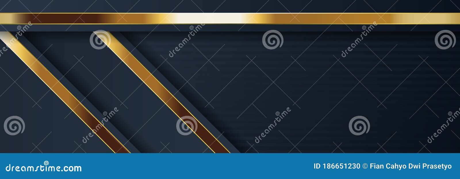 Gold Banner Design with Minimalist Modern Style Gold Luxury Stock ...