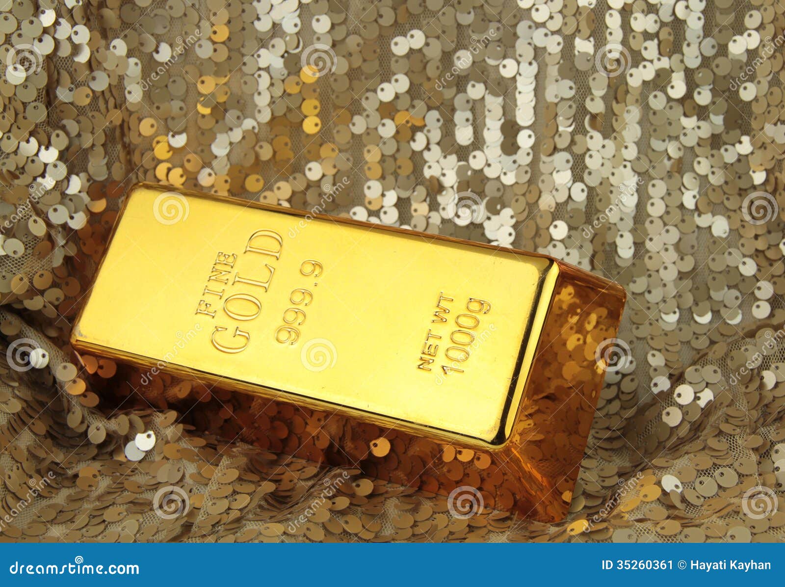 Gold bar stock image. Image of color, buying, credit - 35260361