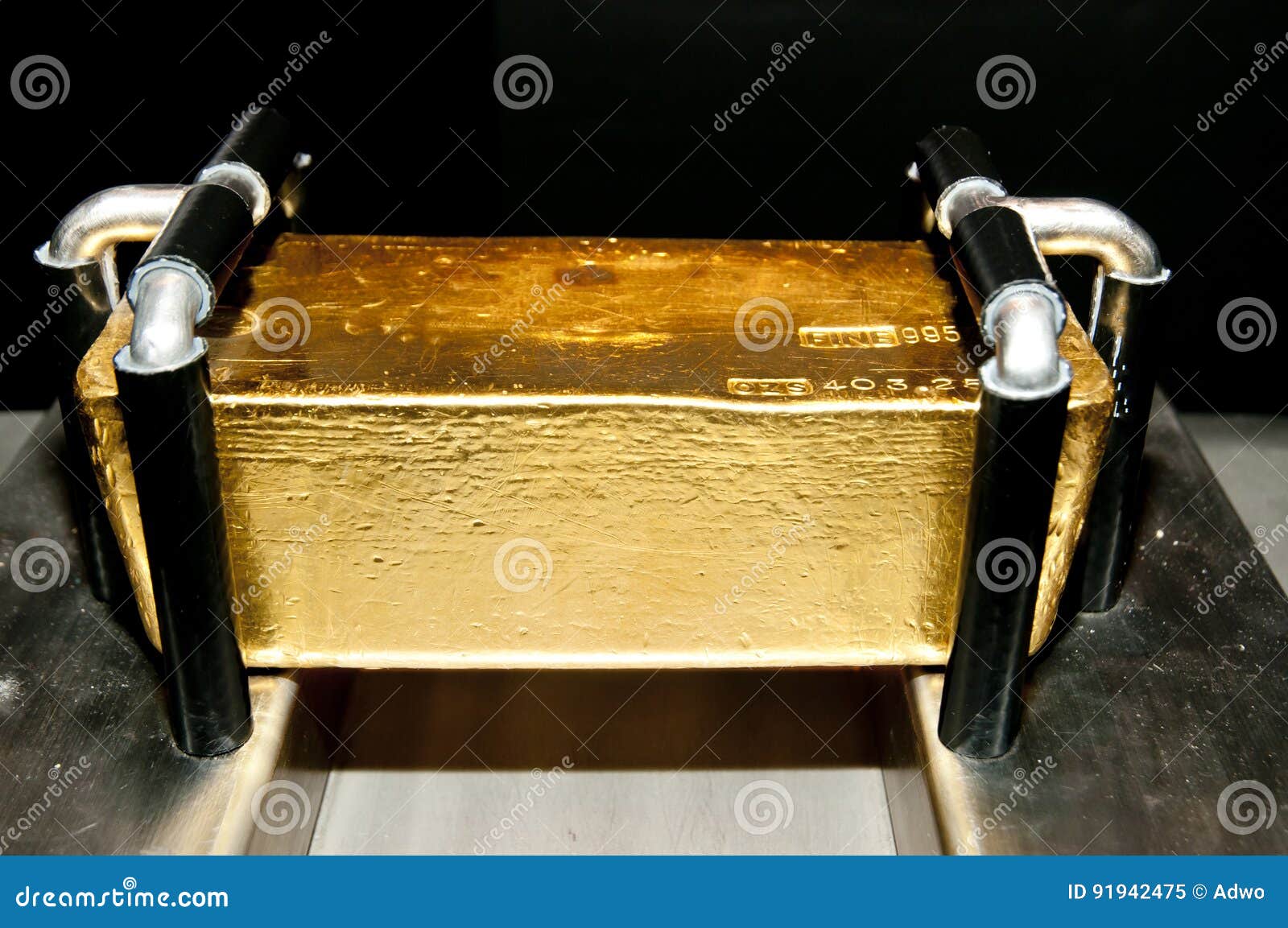 Gold Bar stock image. Image of currency, money, gold - 91942475