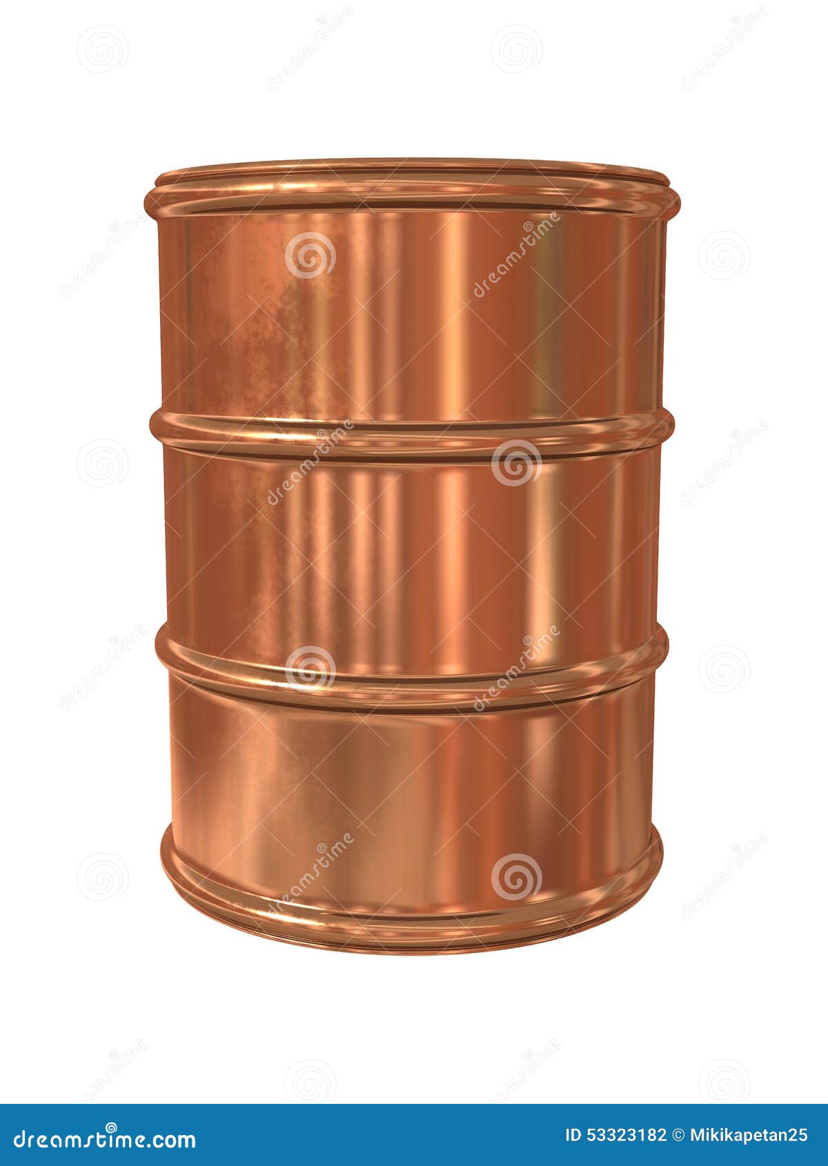 Gold Barrel stock illustration. Illustration of power - 53323182
