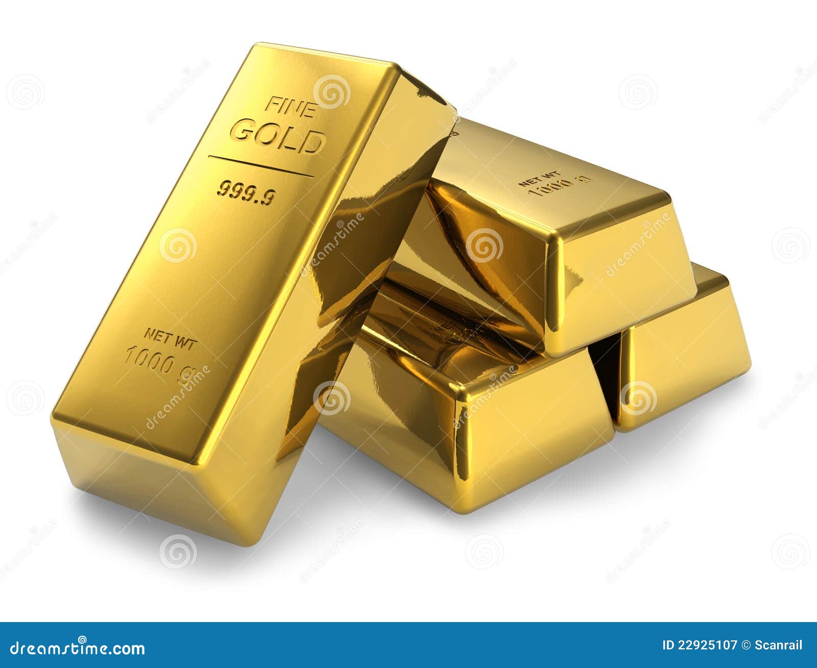 Gold bars stock illustration. Illustration of golden - 22925107