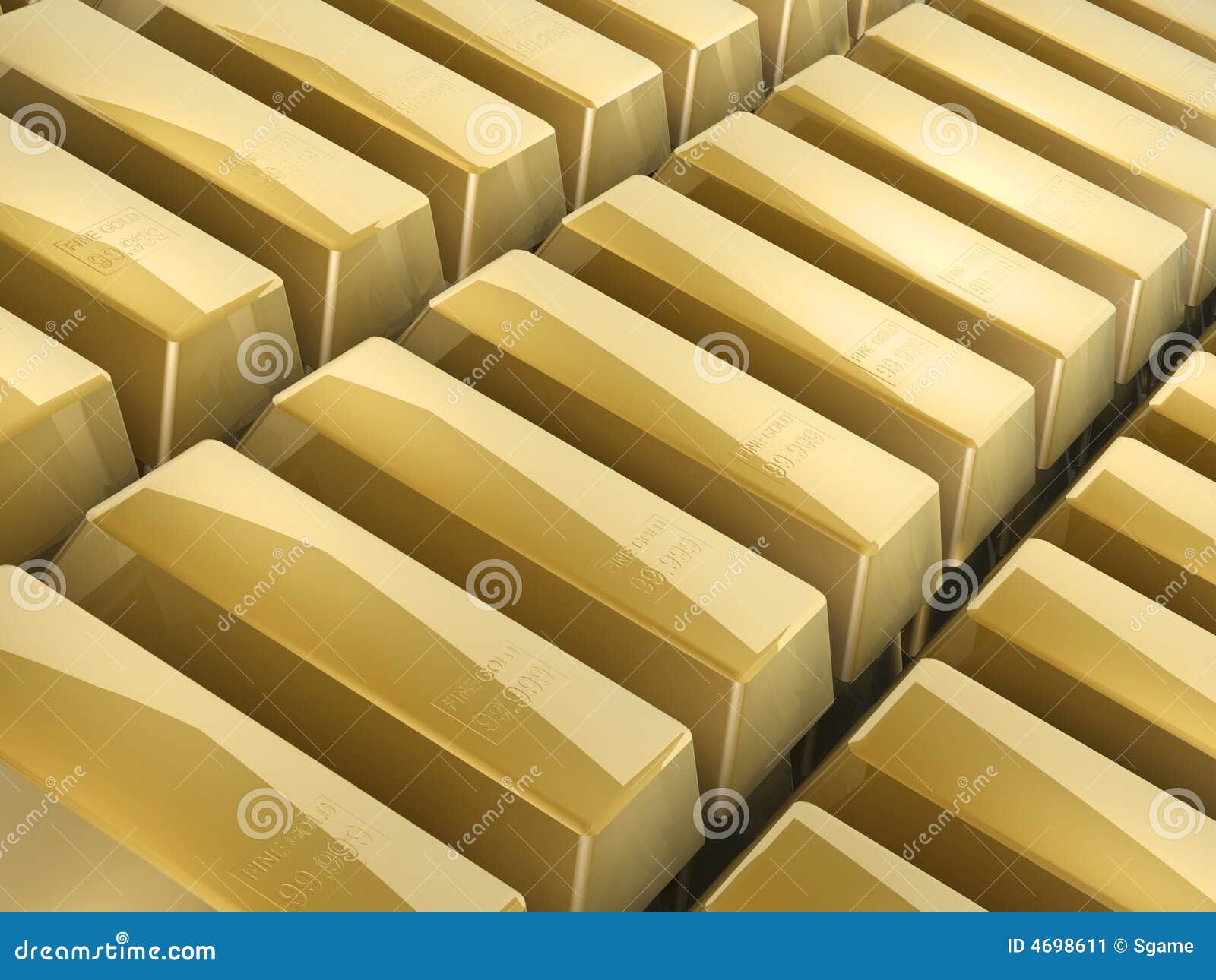 Gold Bars Picture. Image: 4698611