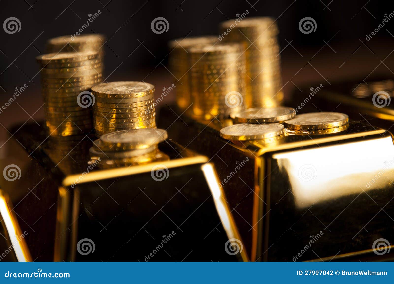 Gold Bars! Money and Financial Stock Photo - Image of luxury, currency ...