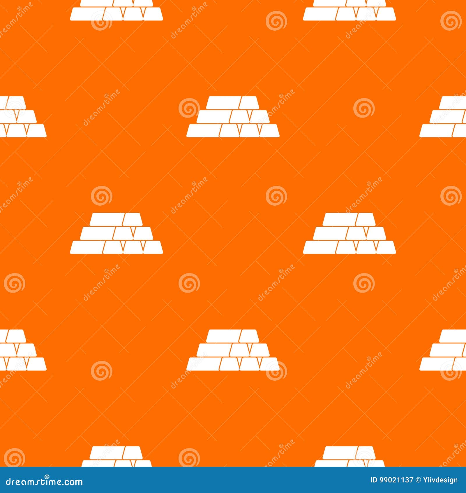 Gold bars pattern seamless stock vector. Illustration of exchange ...