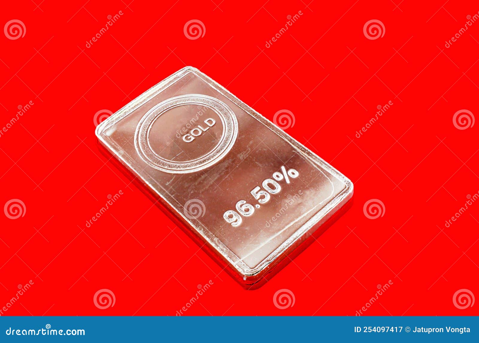 Gold Bars on a Red Background Stock Image - Image of ingot, abstract ...