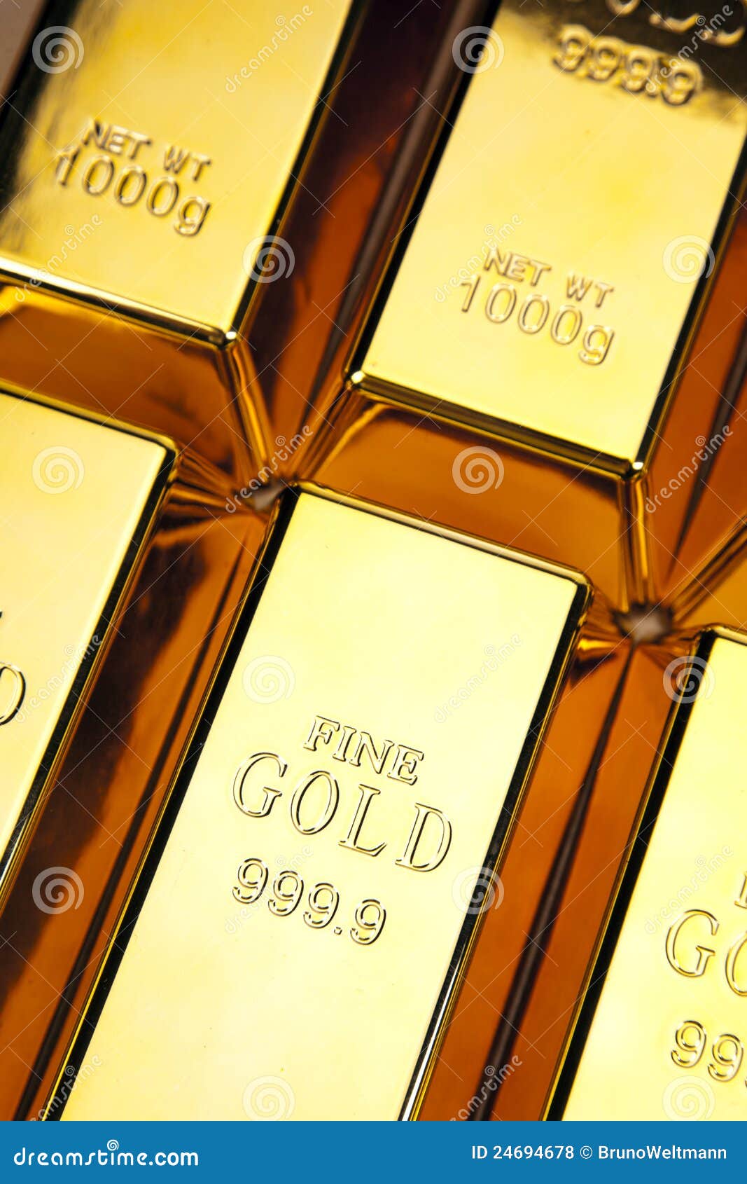 Gold bars top view closeup stock photo. Image of finance - 24694678