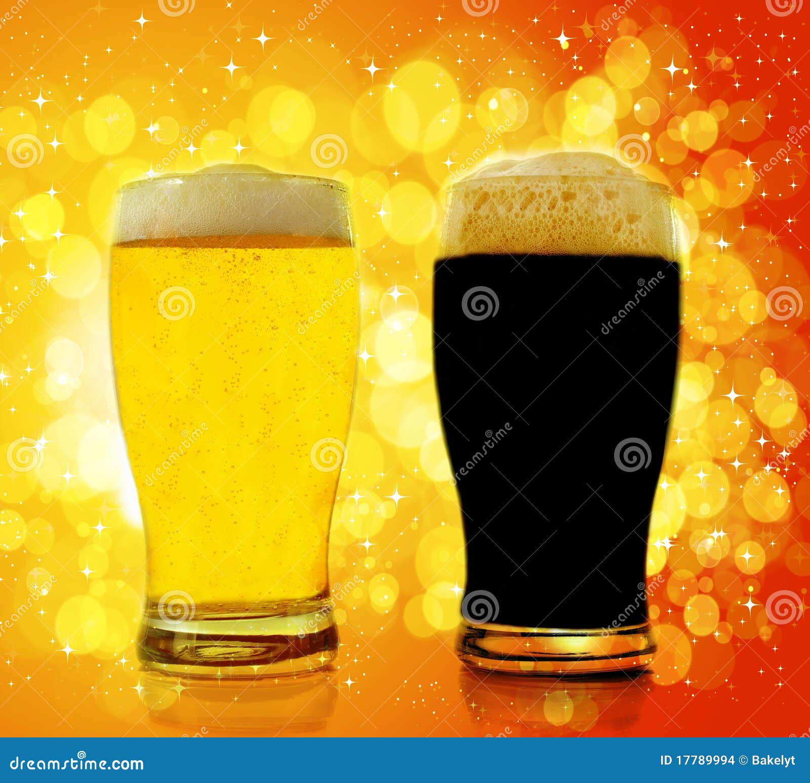 Gold and black beer stock photo. Image of alcohol, liquid - 17789994