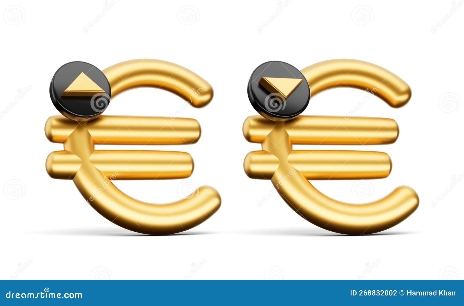 Raising And Falling Pound Sign Currency Stock Illustration ...