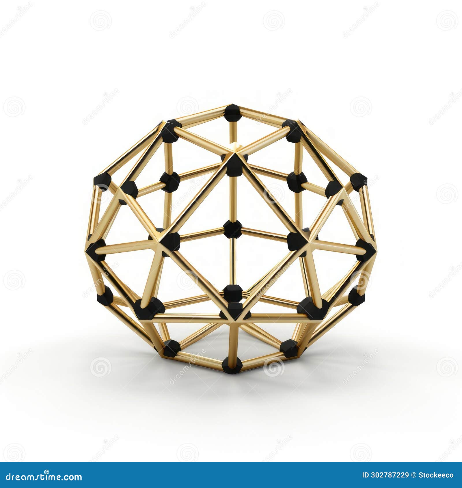 Geodesic Sphere Illustration Vector | CartoonDealer.com #144596321