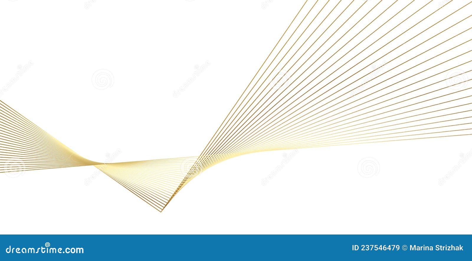 Gold Blend Geometric Lines on White Background Stock Vector ...