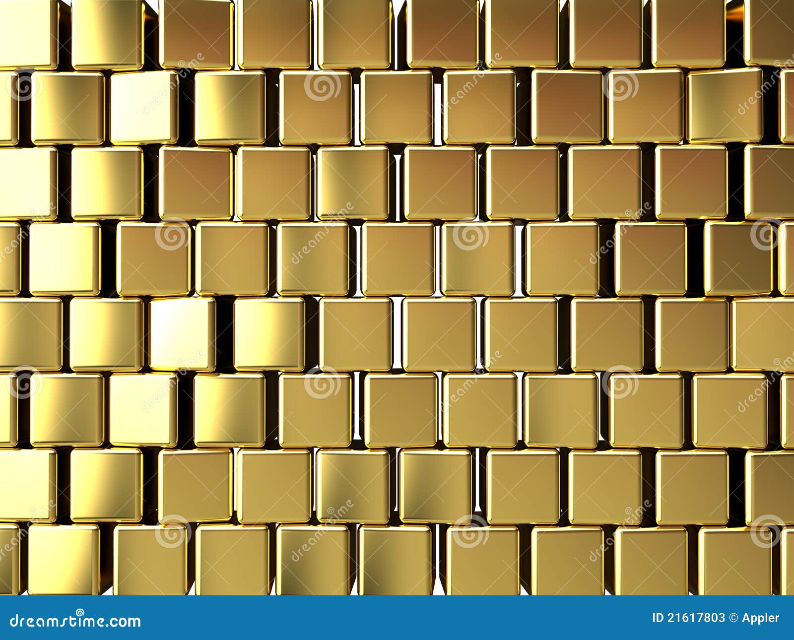 Gold Block Background Stock Photos - Image: 21617803