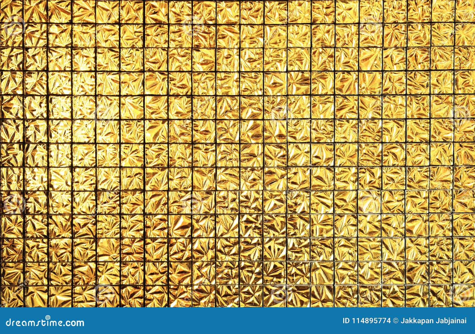 Gold Block Square Seamless Pattern Stock Photo - Image of color ...
