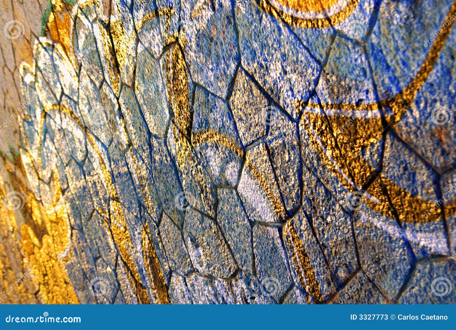 Blue Graffiti On The Wall Texture Stock Image | CartoonDealer.com #90313597