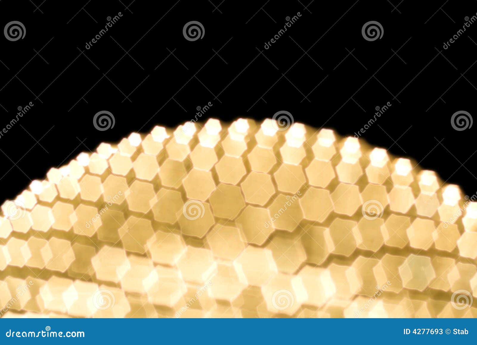 Gold blurred semi sphere stock image. Image of lighting - 4277693