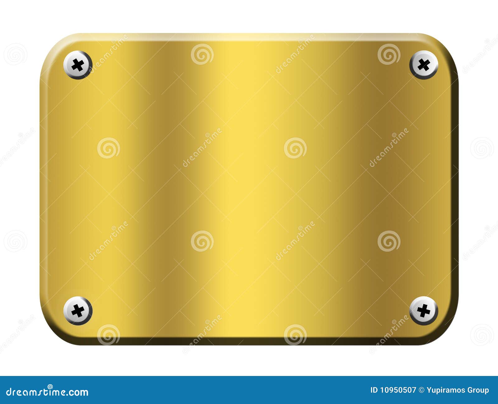 Gold board stock illustration. Illustration of golden - 10950507