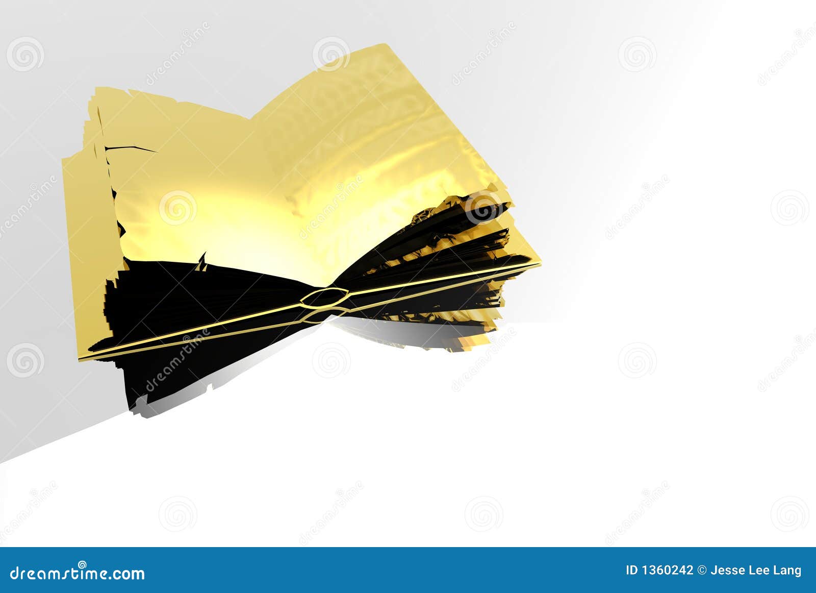 Gold book stock illustration. Illustration of background - 1360242
