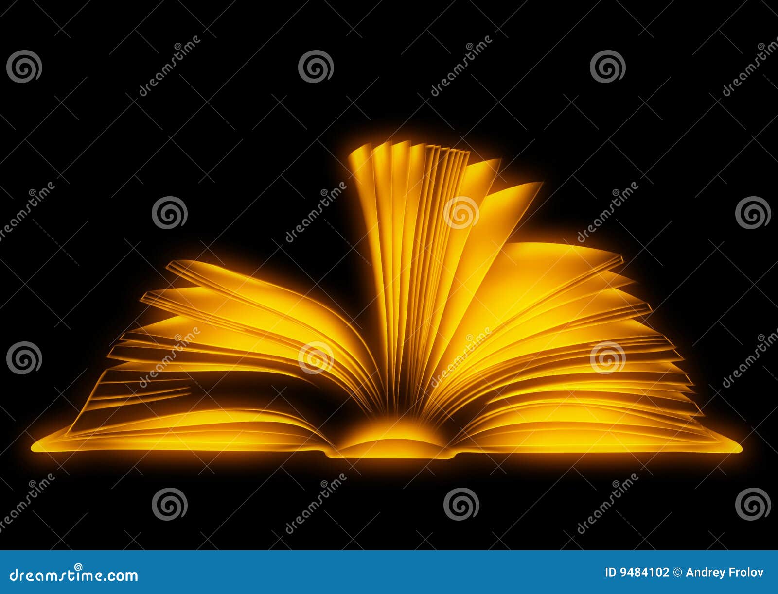 Gold Book. Sketch Style Illustration Stock Illustration - Illustration ...