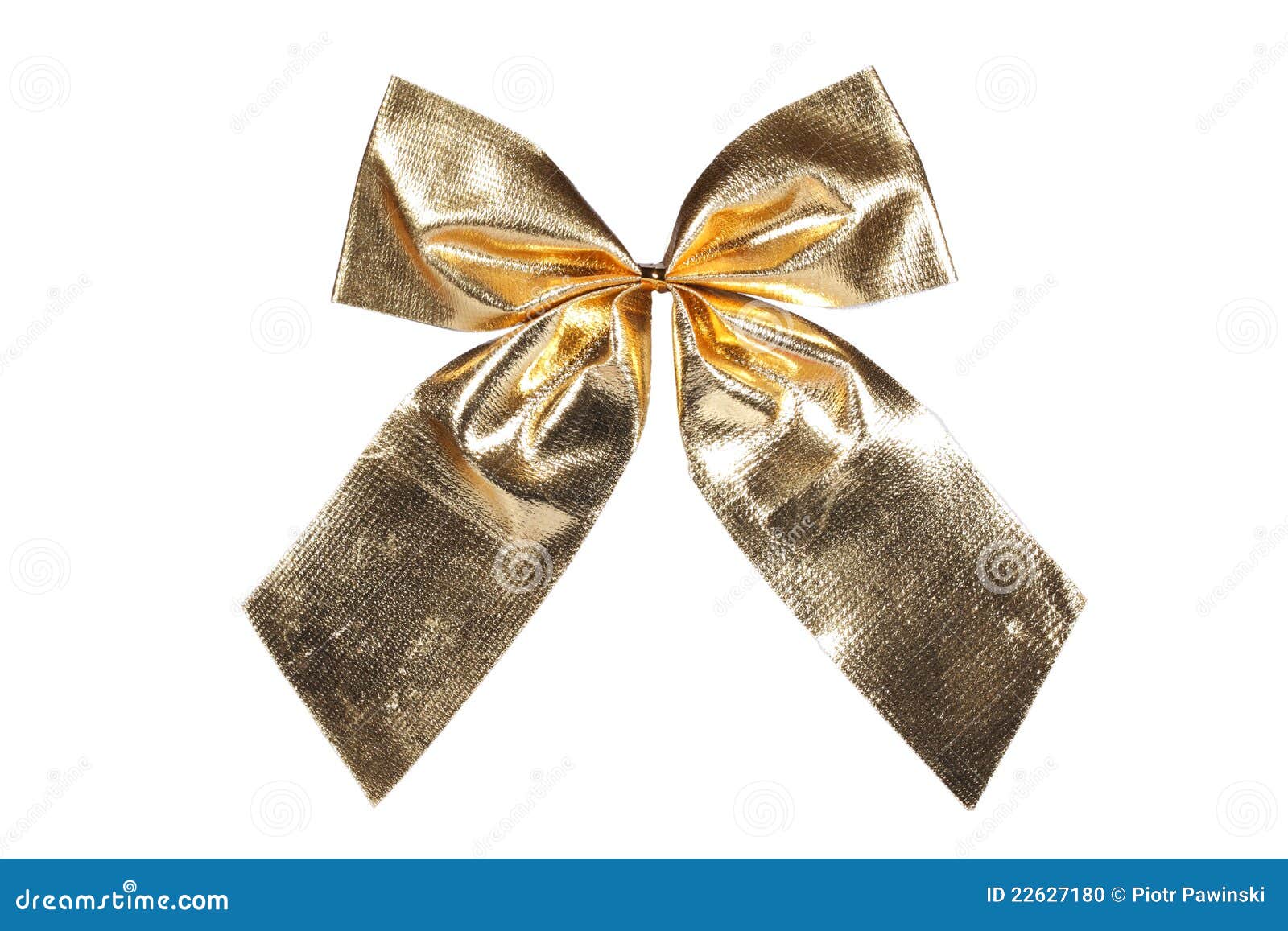 Gold bow stock photo. Image of celebration, element, object - 22627180