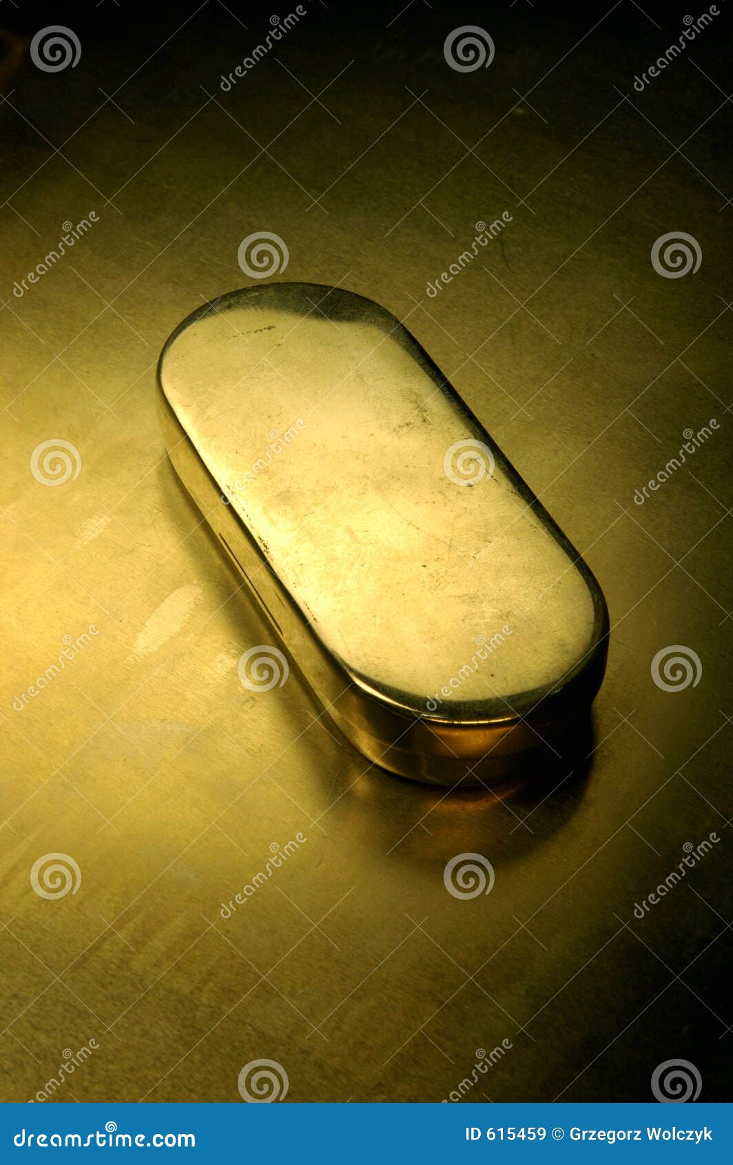 Gold box stock image. Image of metal, container, warmth - 615459