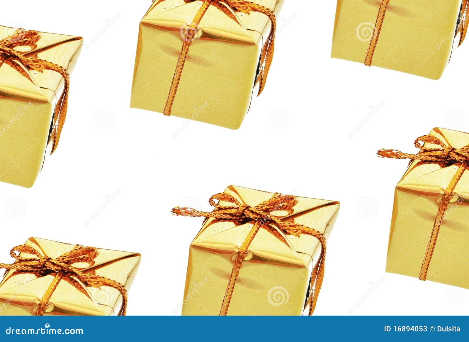 Gold boxes stock image. Image of decoration, gift, christmas - 16894053