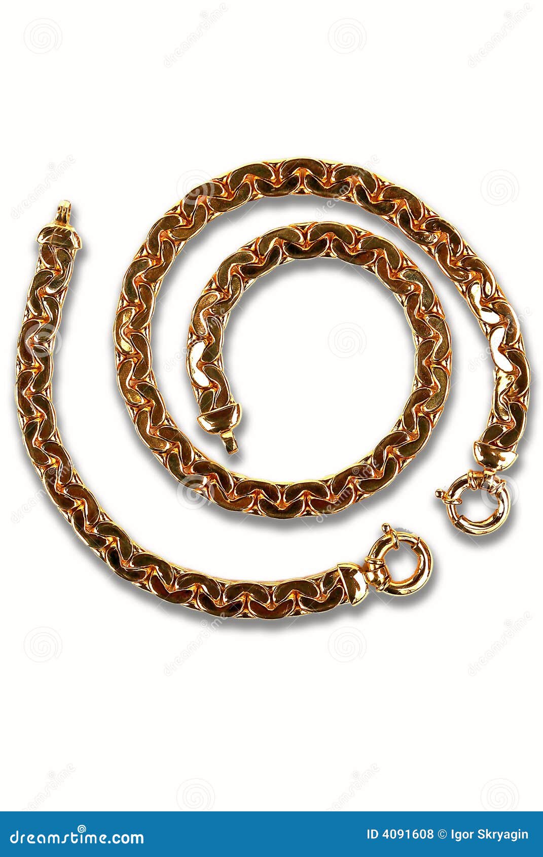 Gold Bracelet Picture. Image: 4091608