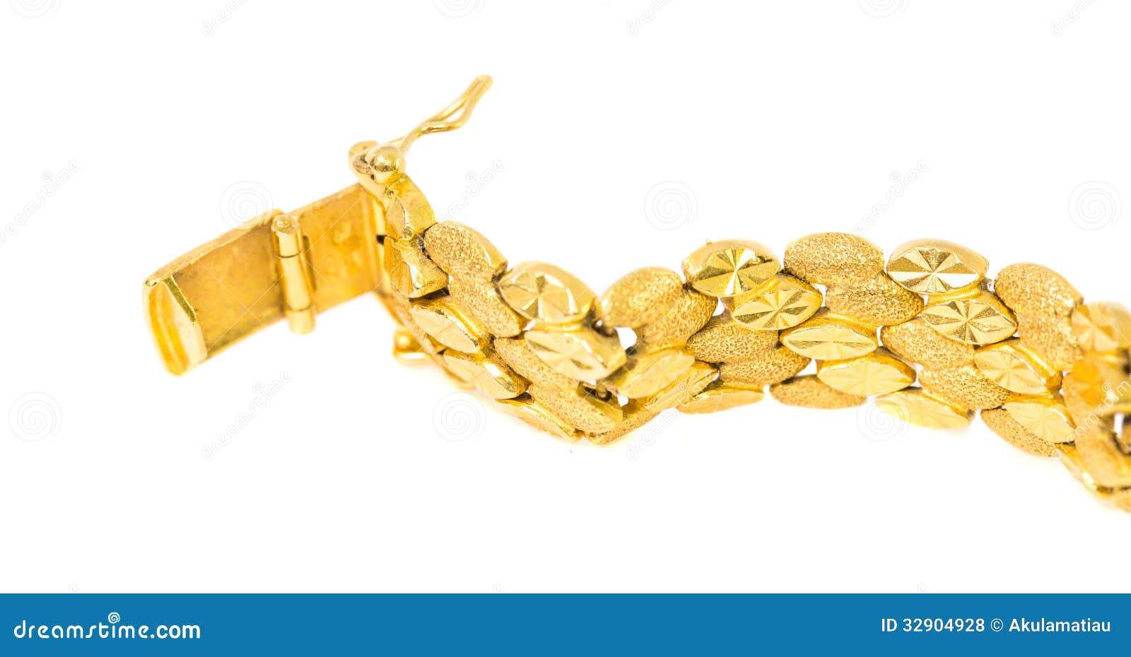 Gold Bracelet VI stock photo. Image of gift, wealth, jewel - 32904928