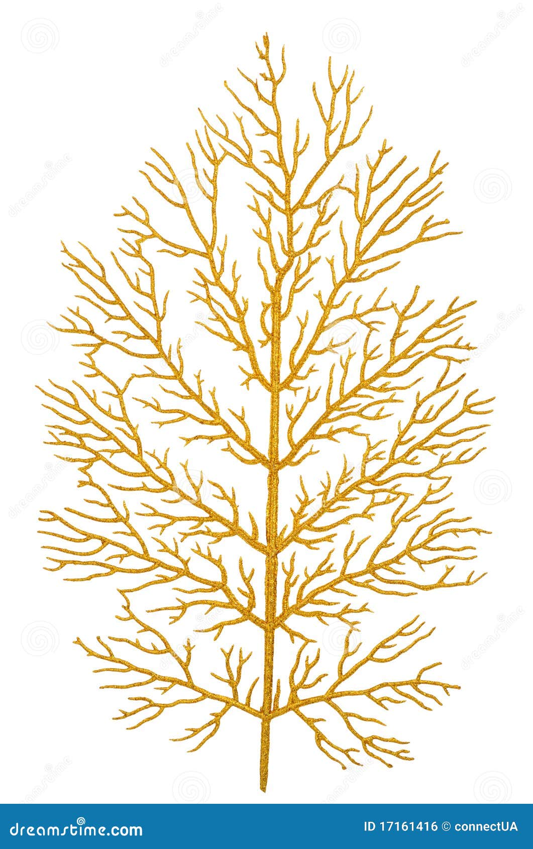 Gold branch stock photo. Image of branch, close, decoration - 17161416