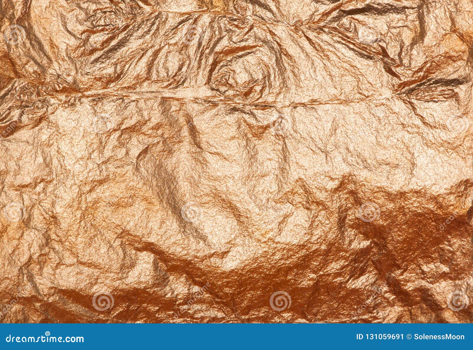 Gold Bright Shiny Texture of a Crumpled Sheet. Stock Image - Image of ...