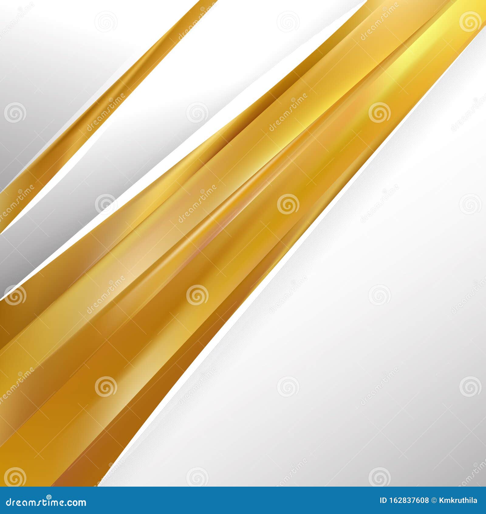 Gold Brochure Design Template Illustration Stock Vector - Illustration ...