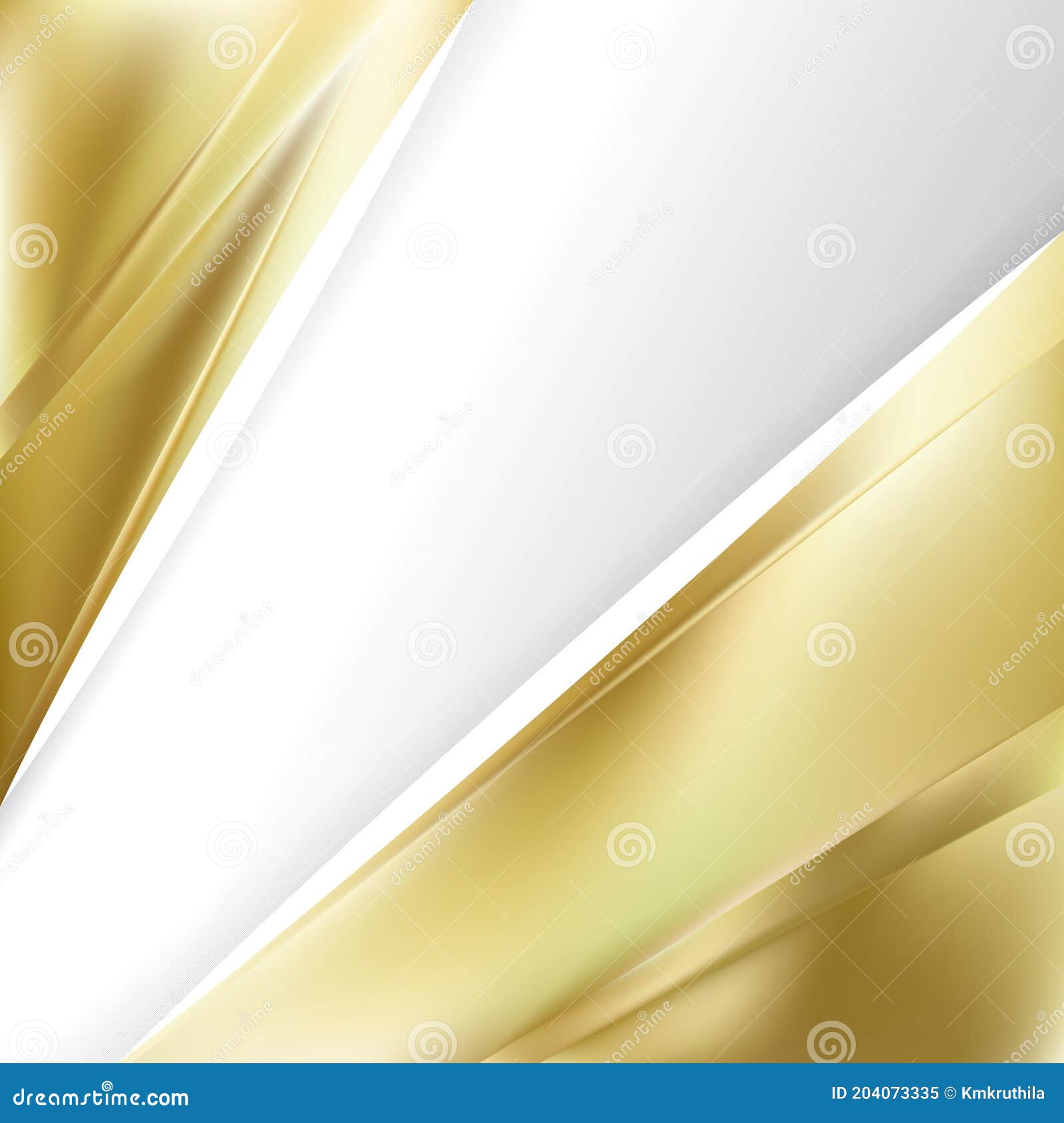 Gold Brochure Design Vector Illustration Stock Illustration ...