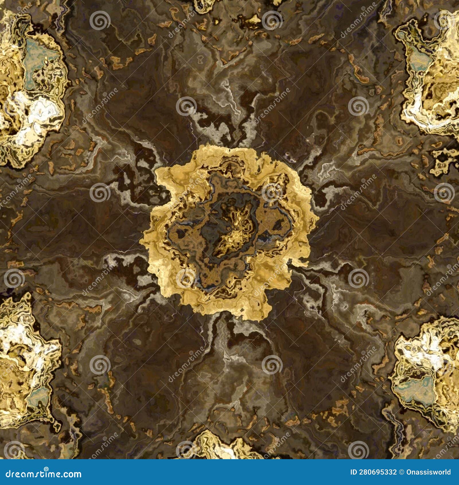 Gold Brown Abstract Background Shapes Textures and Blurs Stock ...